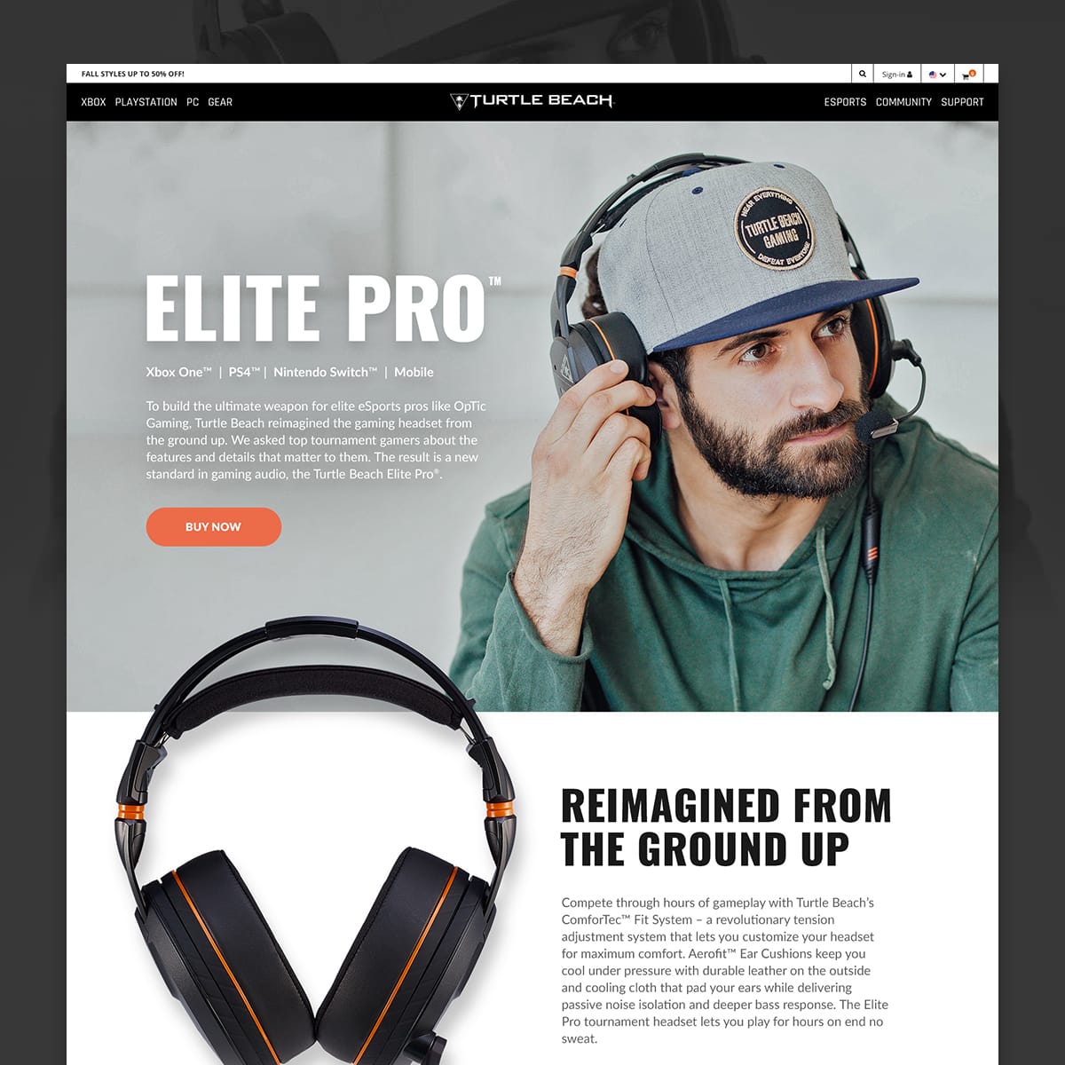 Turtle Beach - Feature Release Pages